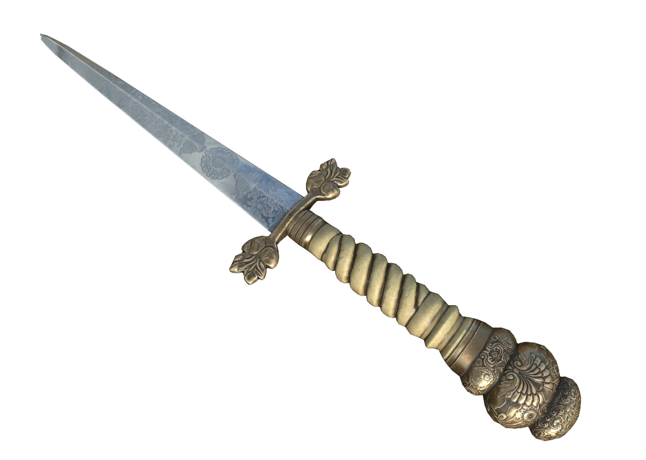 ArtStation - Fancy Dagger (Game Ready) | Game Assets