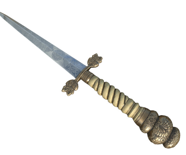 ArtStation - Fancy Dagger (Game Ready) | Game Assets