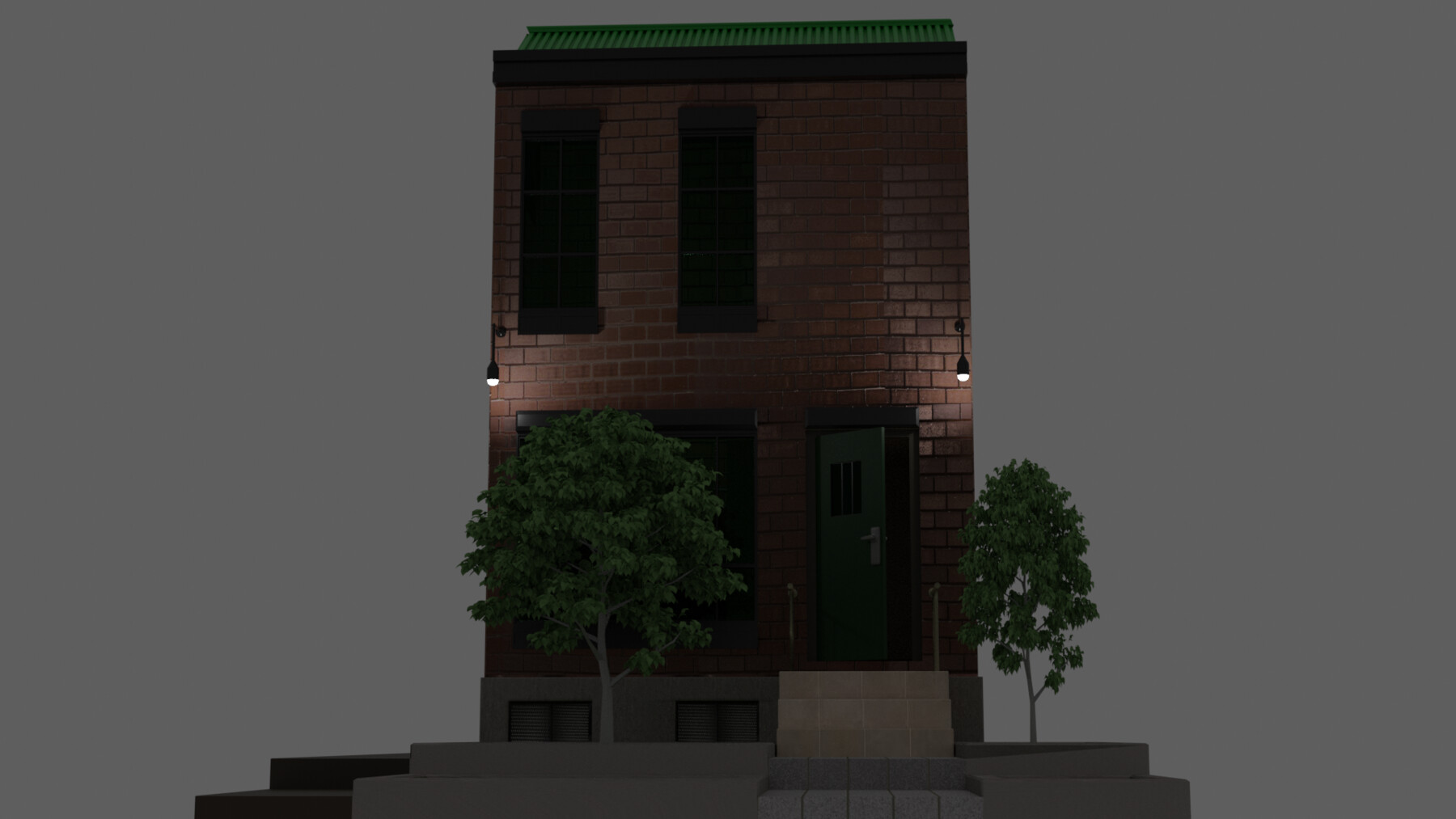 ArtStation - Building Exterior Scene | Resources