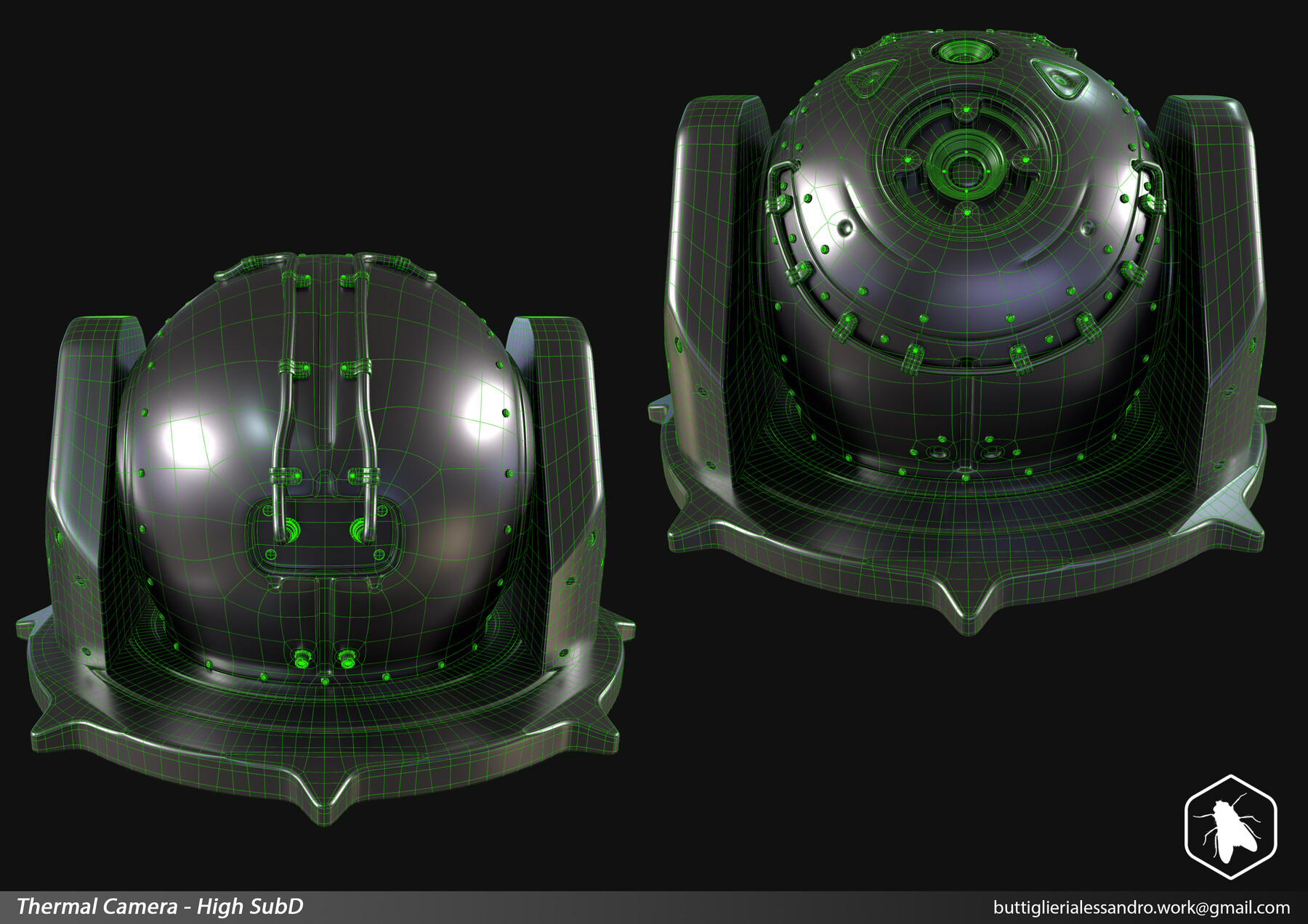 ArtStation - Thermal Camera - Gameready 3D Model | Game Assets