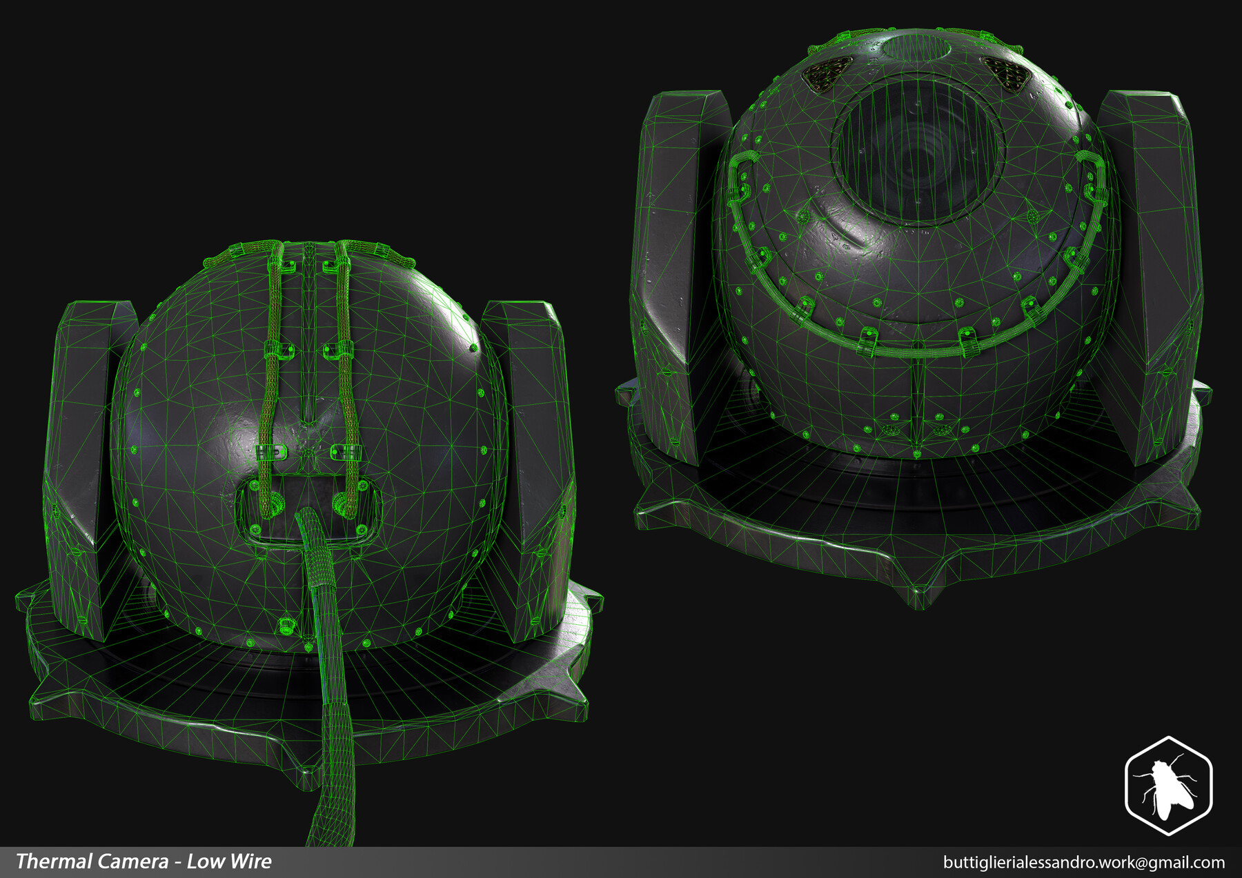 ArtStation - Thermal Camera - Gameready 3D Model | Game Assets