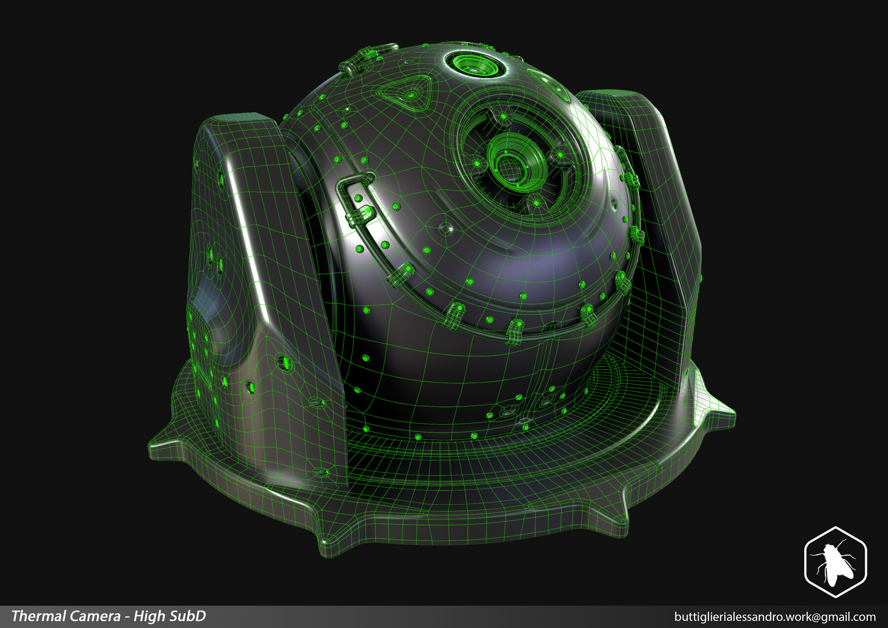 ArtStation - Thermal Camera - Gameready 3D Model | Game Assets