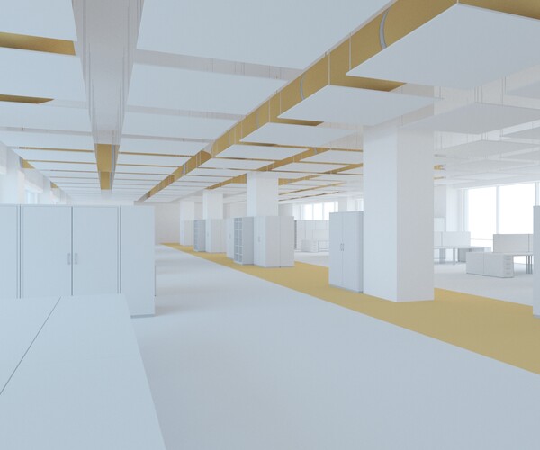 ArtStation - Office space 2 | Game Assets