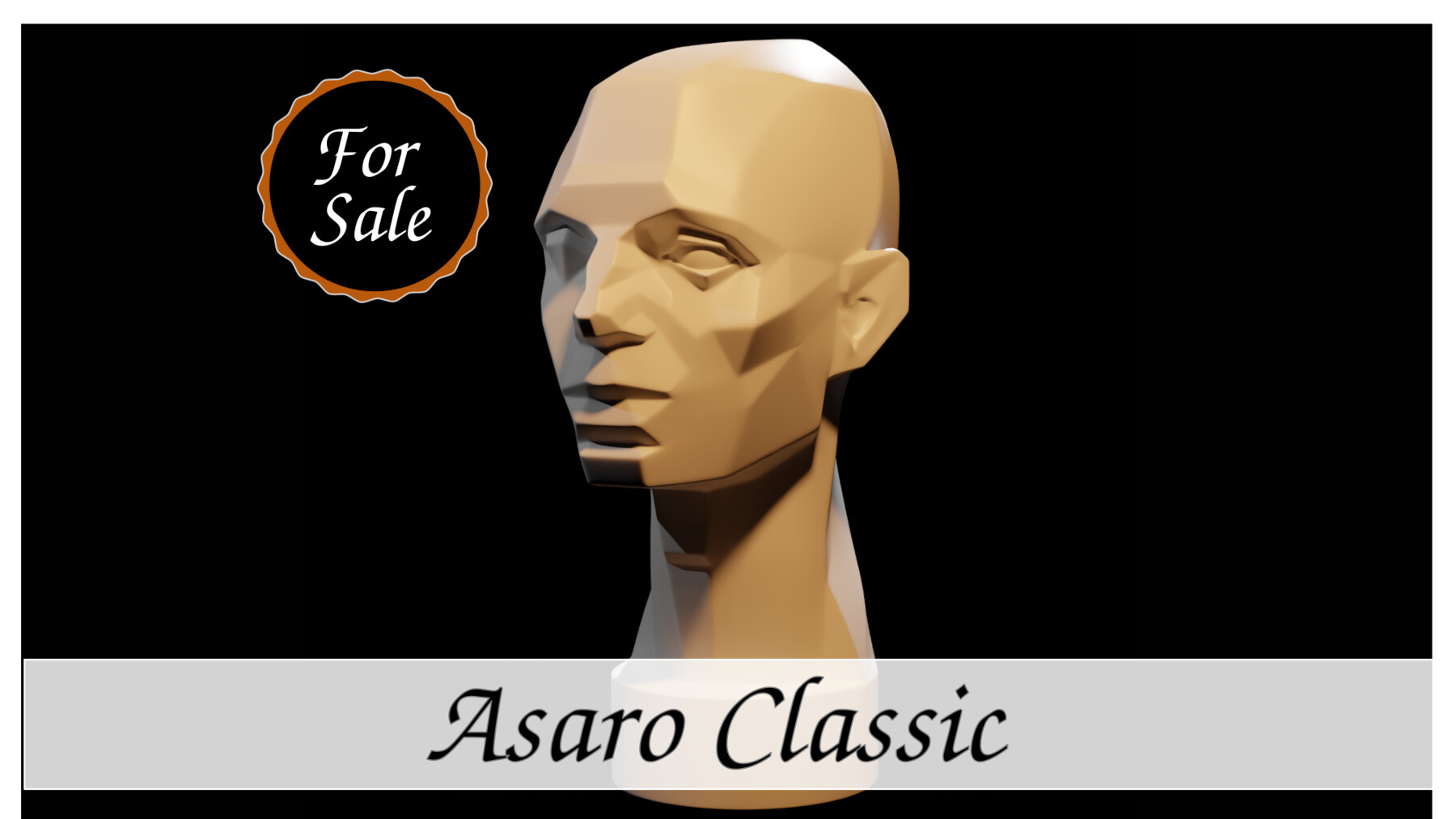 ArtStation - Asaro Heads Pack - Planes of the head 3D model | Resources