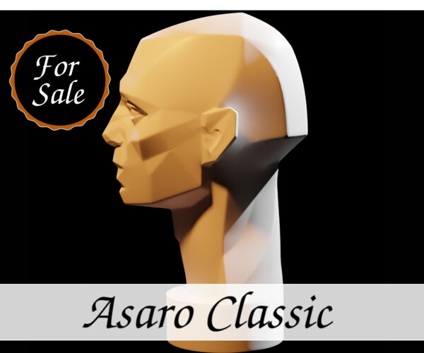 ArtStation - Asaro Heads Pack - Planes of the head 3D model | Resources