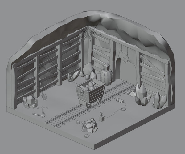 ArtStation - Mining | Game Assets