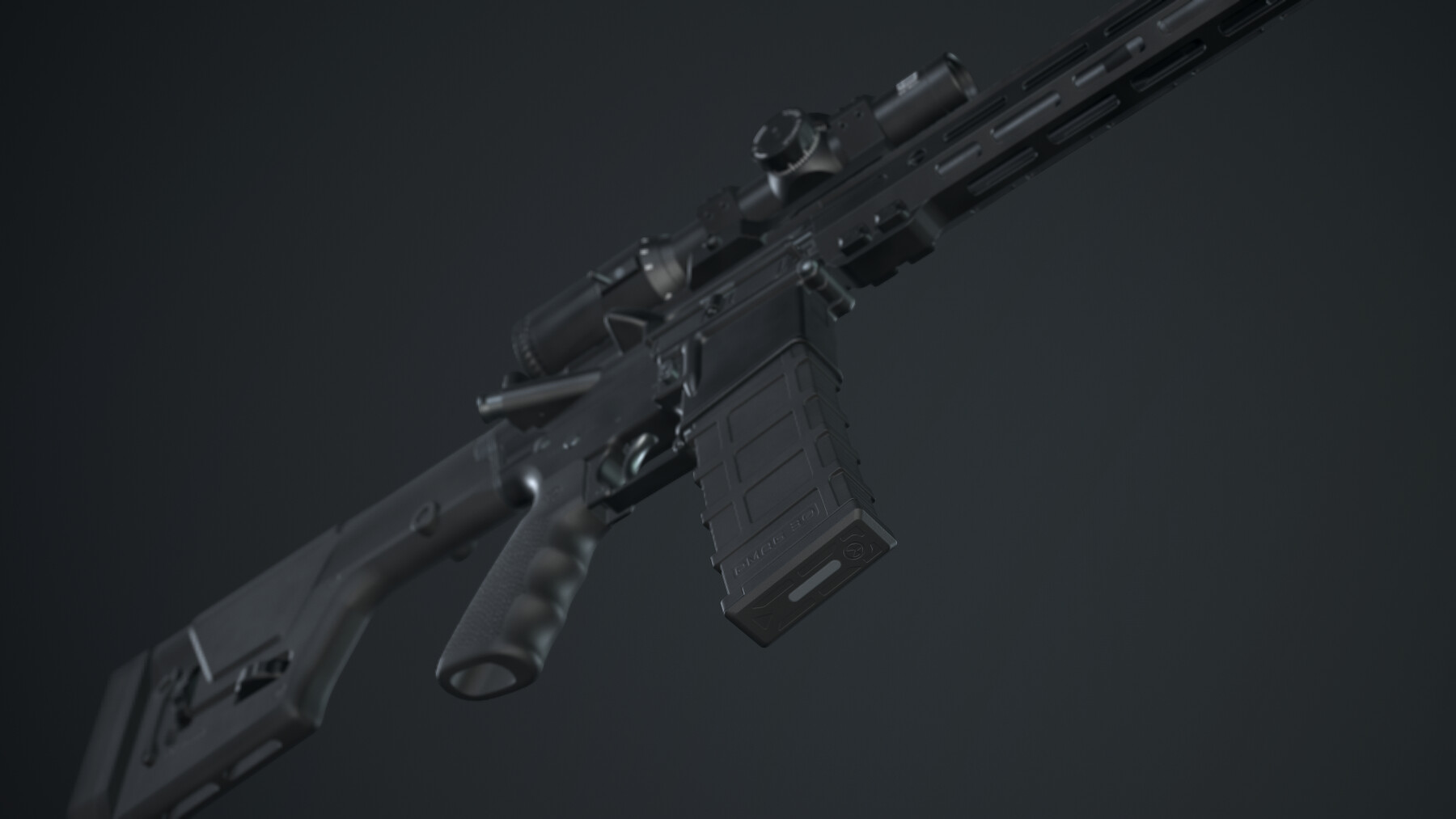 ArtStation - M4A1 Custom-03 Modular | Game Assets