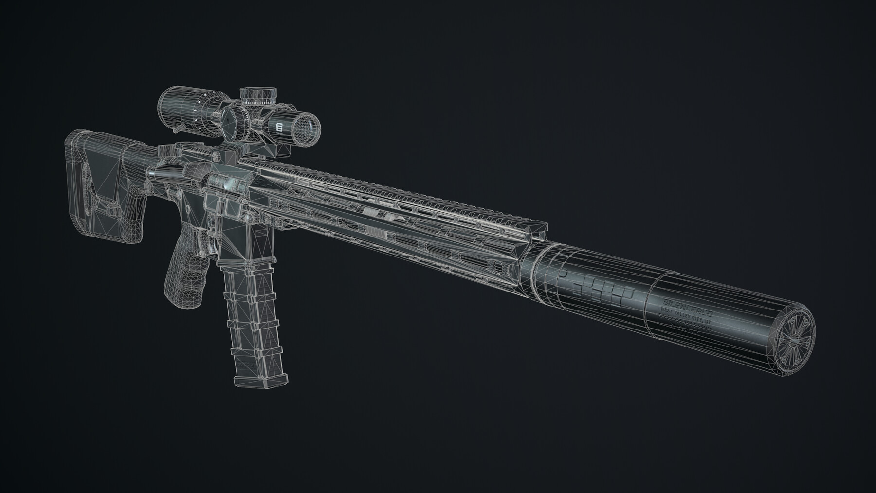 ArtStation - M4A1 Custom-03 Modular | Game Assets