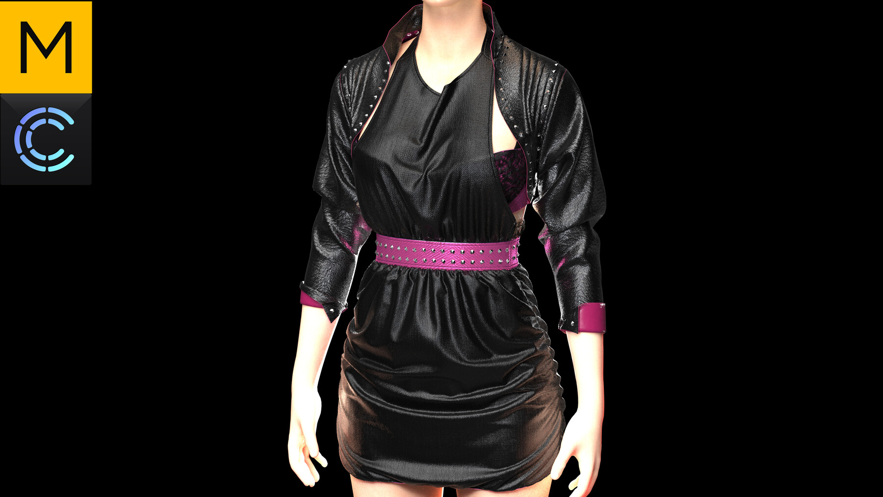 ArtStation - Womens clothing. Marvelous Designer, Clo3d project + OBJ ...