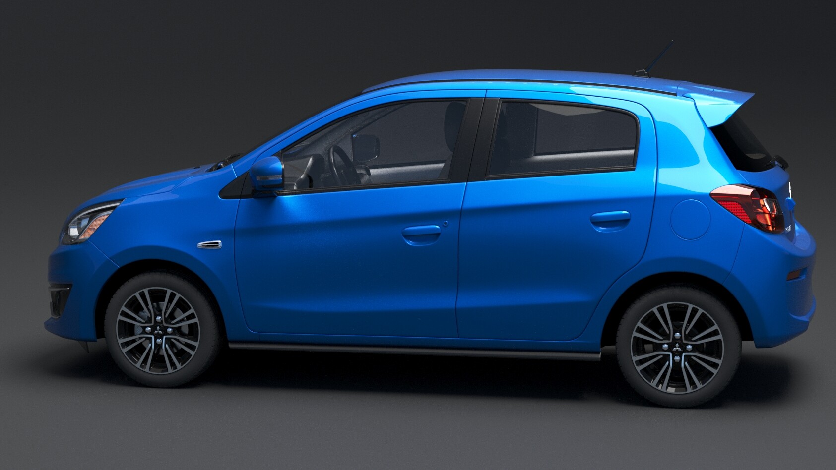 ArtStation - Mitsubishi Mirage GT 2020 | Resources