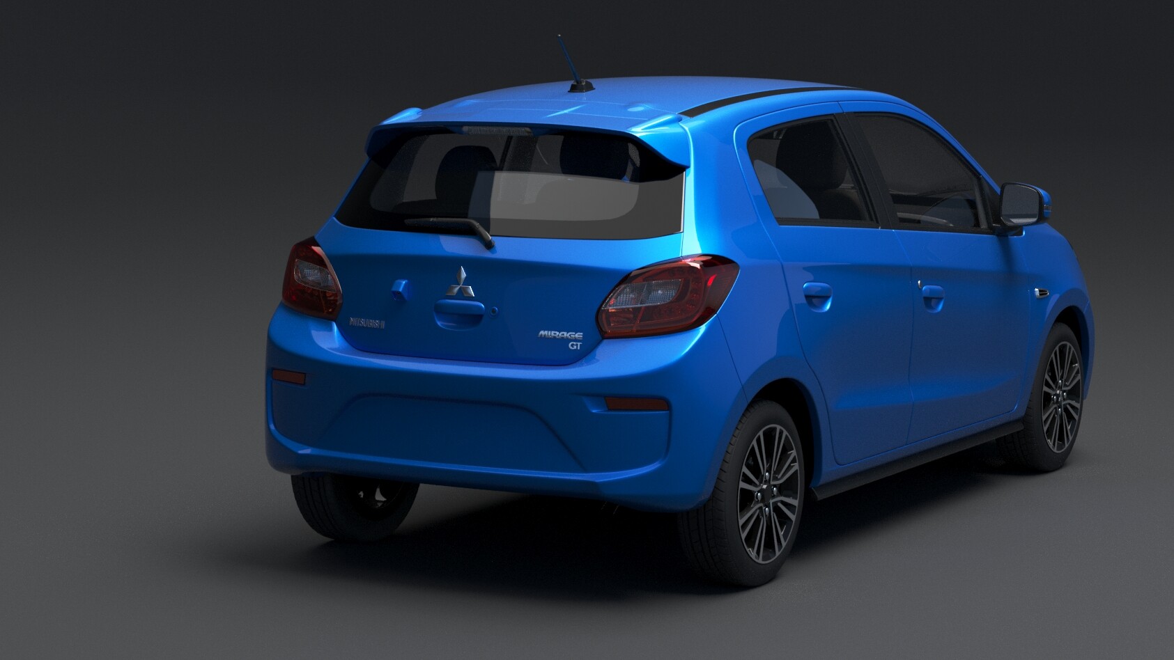 ArtStation - Mitsubishi Mirage GT 2020 | Resources