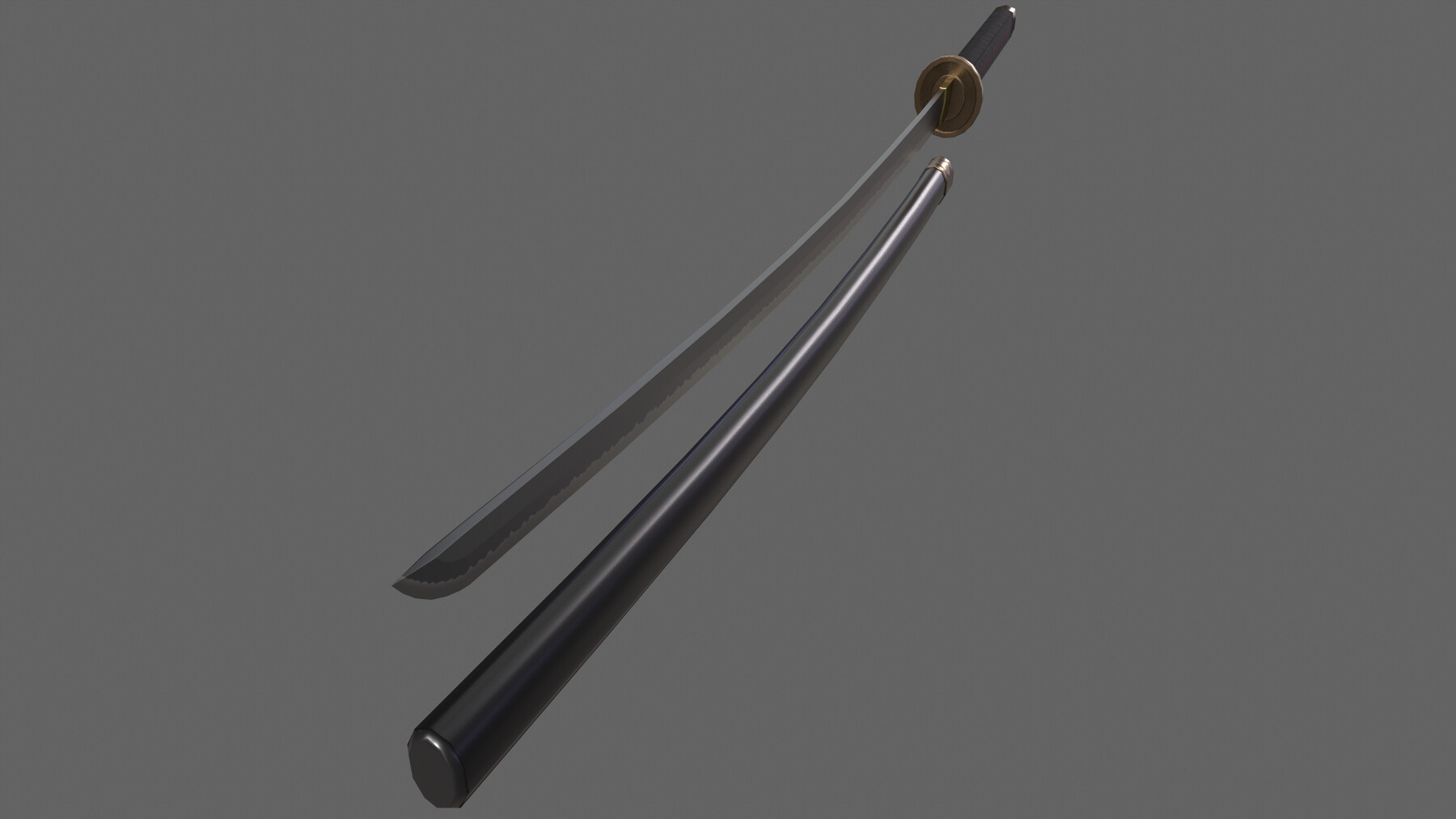ArtStation - PBR Katana Japanese Sword Ver.2 | Resources