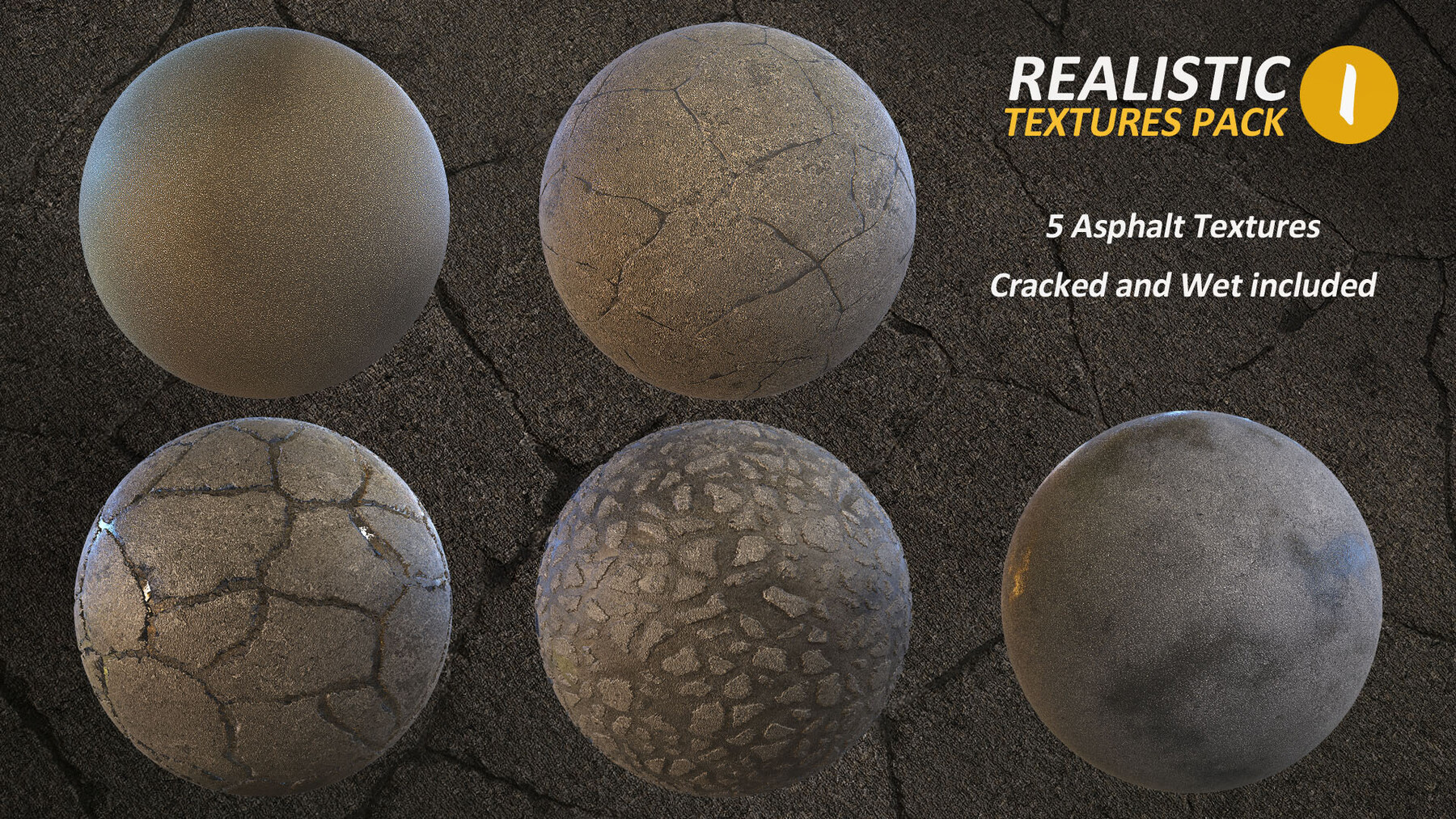 ArtStation - Realistic Textures Pack 1 | Game Assets