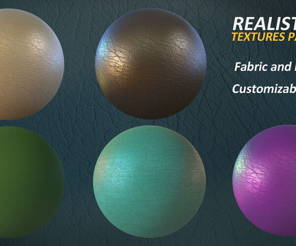ArtStation - Realistic Textures Pack 1 | Game Assets
