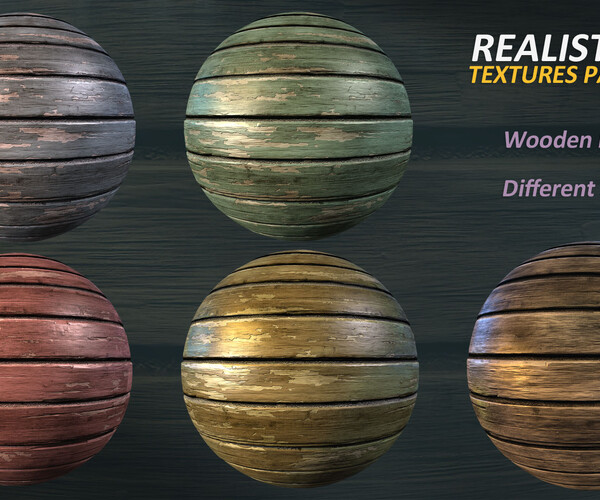 ArtStation - Realistic Textures Pack 1 | Game Assets