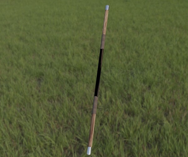 ArtStation - Quarterstaff | Game Assets