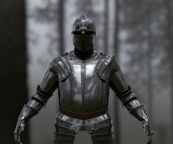 ArtStation - Griffin Medieval Armor HQ Model | Resources