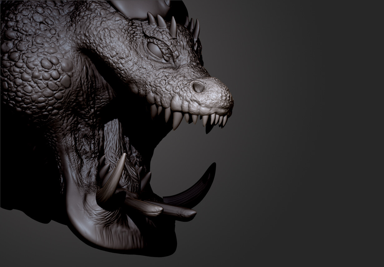 ArtStation - Chimera 3d print model | Resources