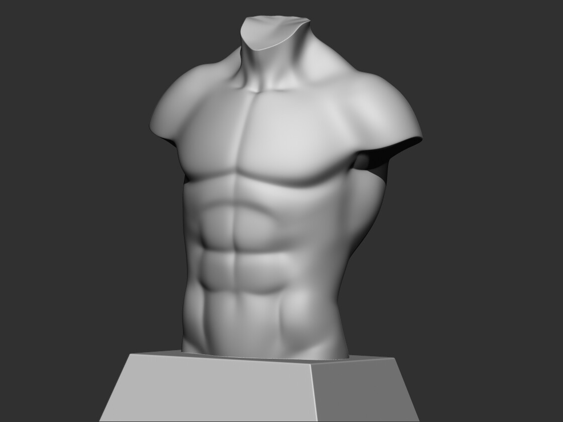 ArtStation - torso 3d print model | Resources