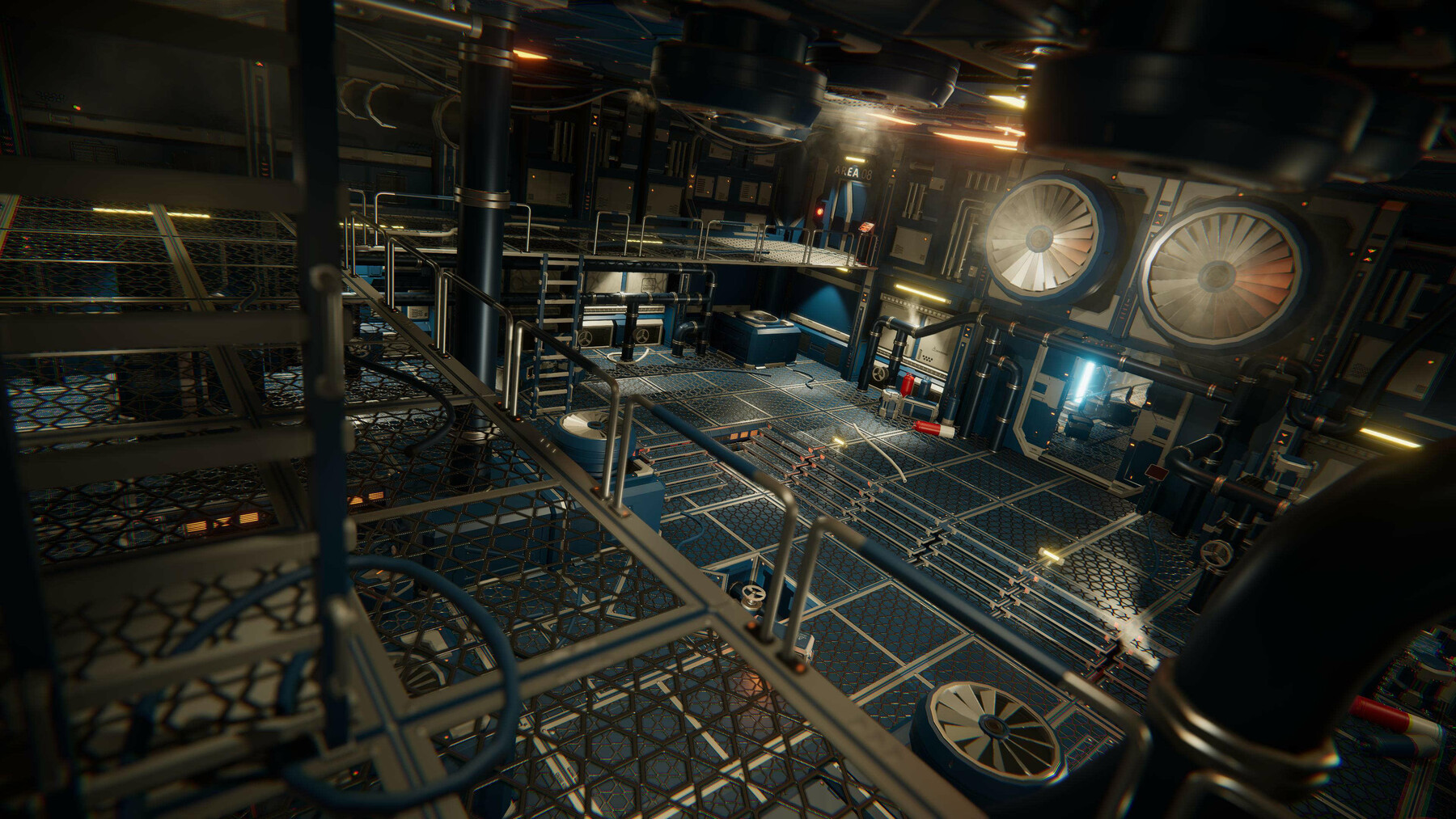 ArtStation - STYLIZED - Sci-Fi Corridor Unity | Game Assets