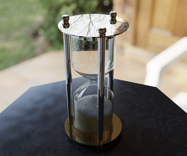 Artstation Hourglass Blender Customizable Shader Resources