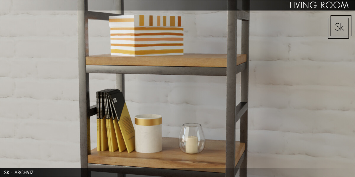 ArtStation - Furniture - Living Room props | Resources