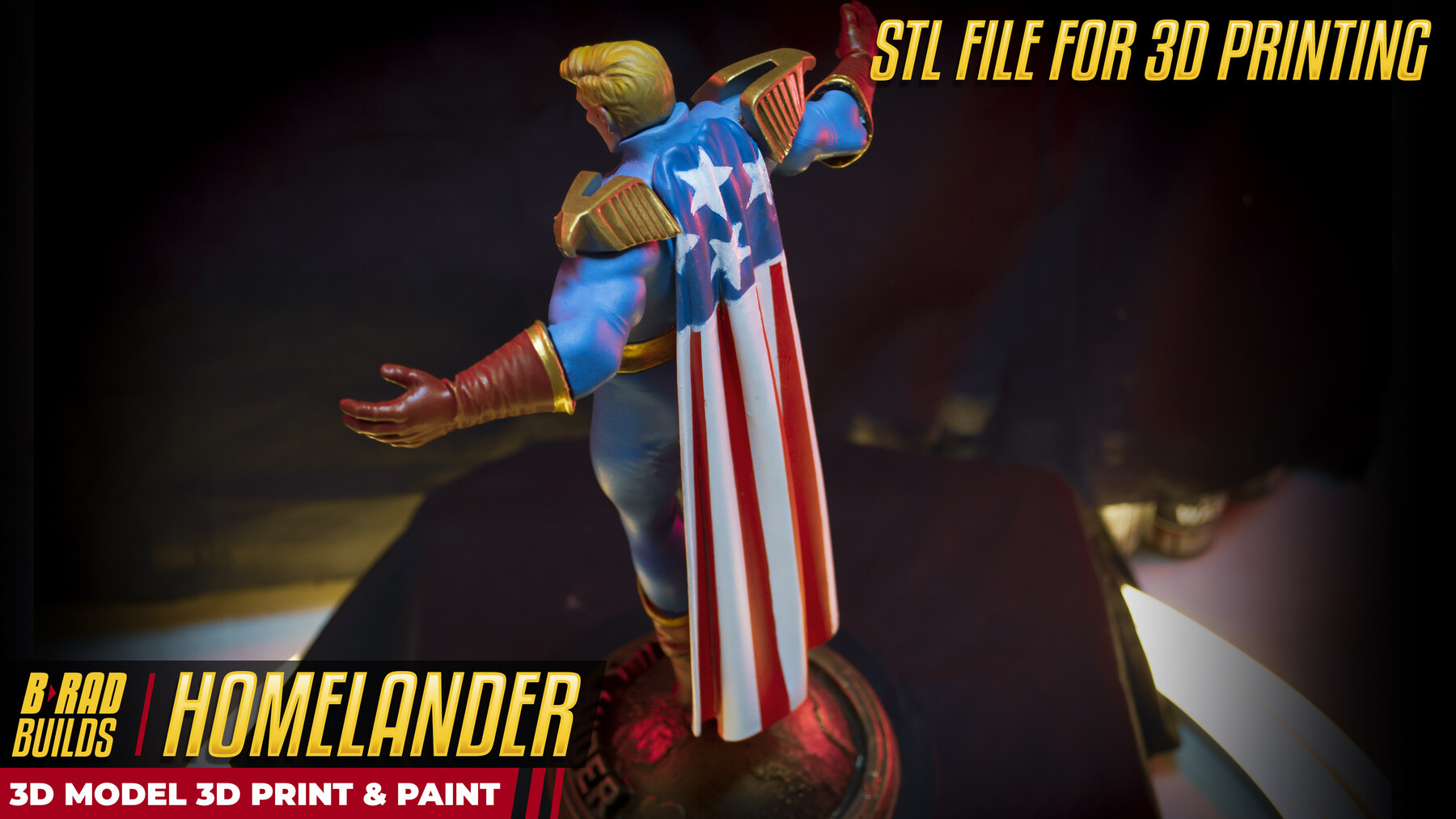 ArtStation - 3D Printable HOMELANDER STL Model | Resources