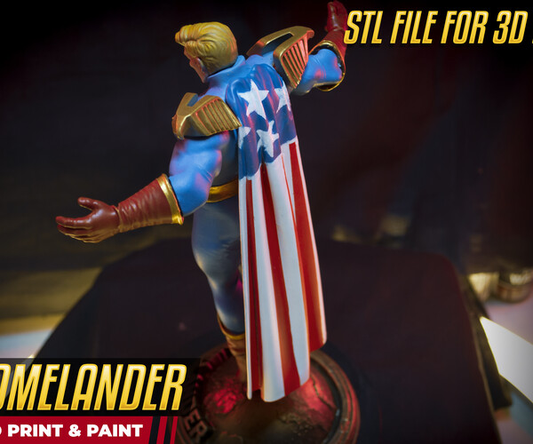 ArtStation - 3D Printable HOMELANDER STL Model | Resources