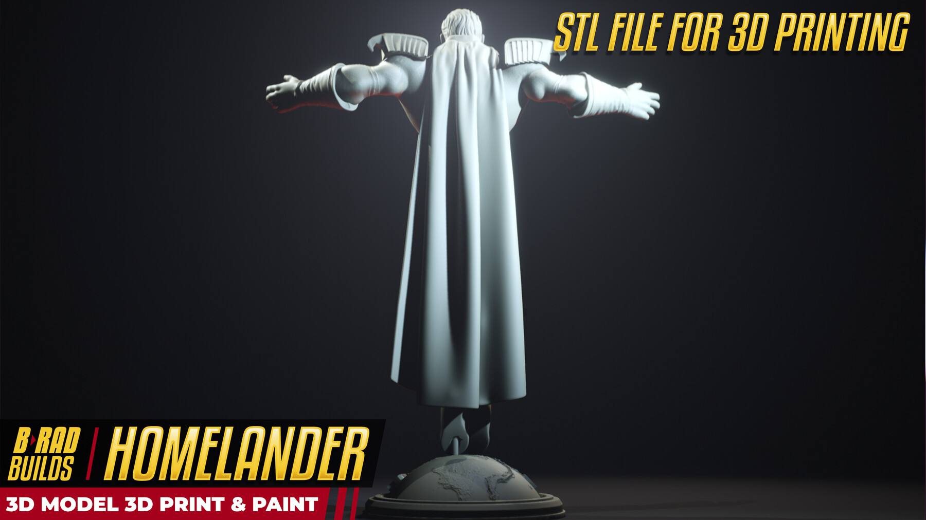 ArtStation - 3D Printable HOMELANDER STL Model | Resources