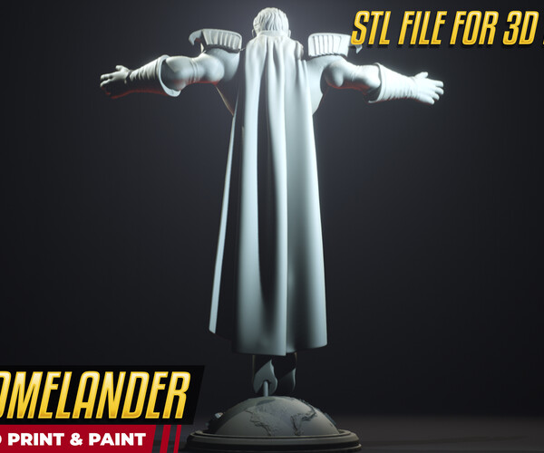 ArtStation - 3D Printable HOMELANDER STL Model | Resources