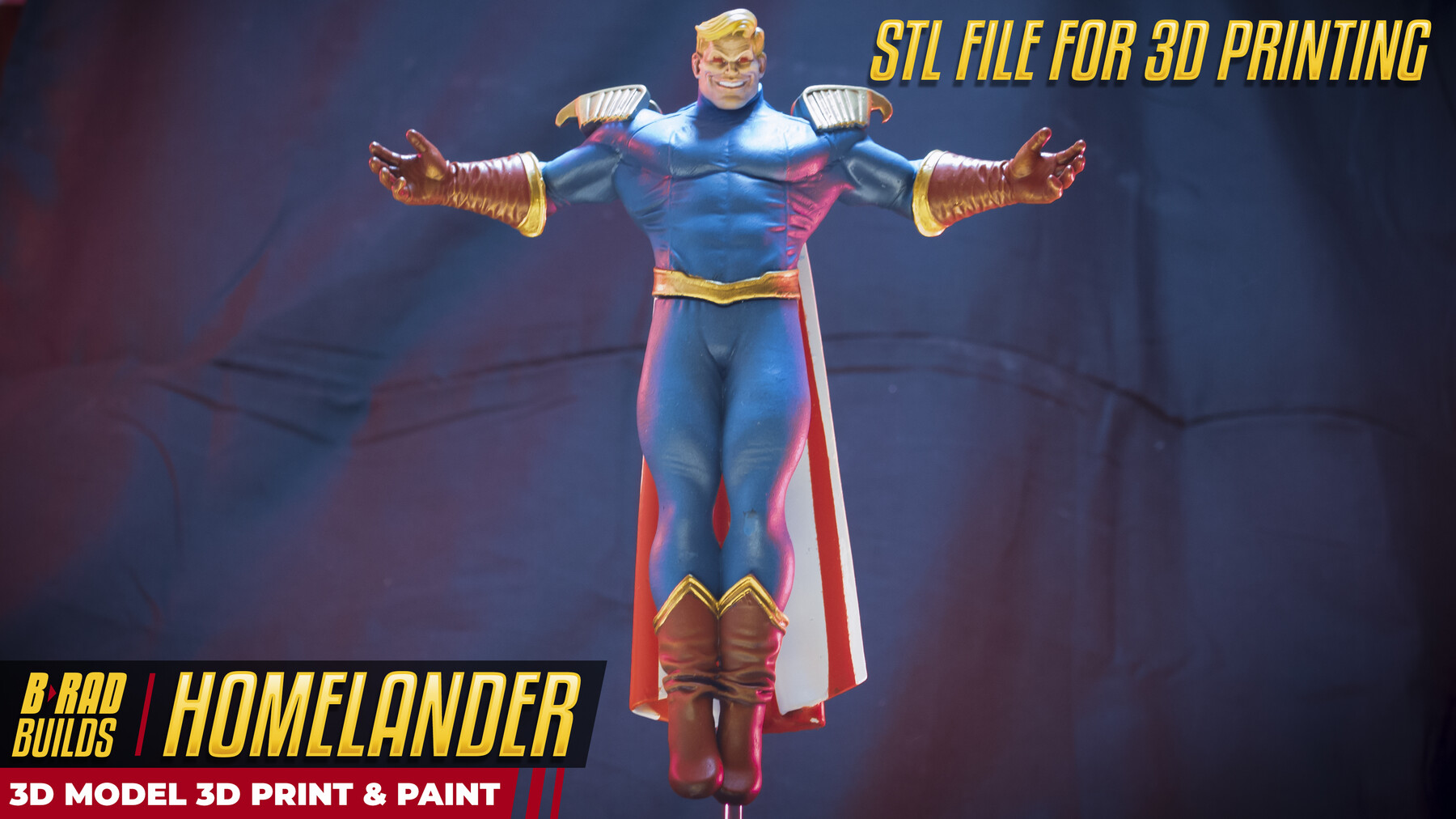 ArtStation - 3D Printable HOMELANDER STL Model | Resources