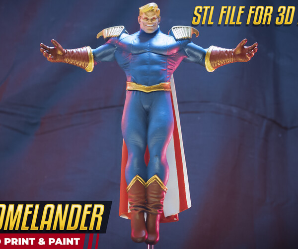 ArtStation - 3D Printable HOMELANDER STL Model | Resources