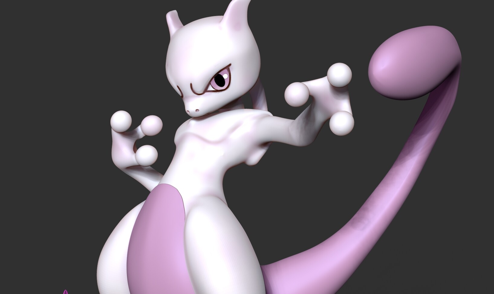 ArtStation - Mewtwo - Pokemon Fanart | Resources