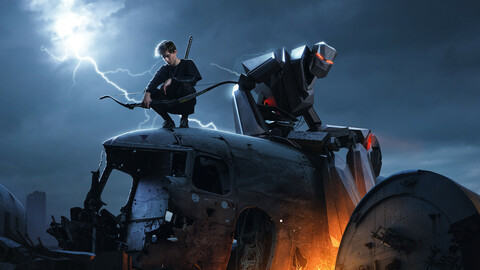 ArtStation - Exile PSD file | Artworks