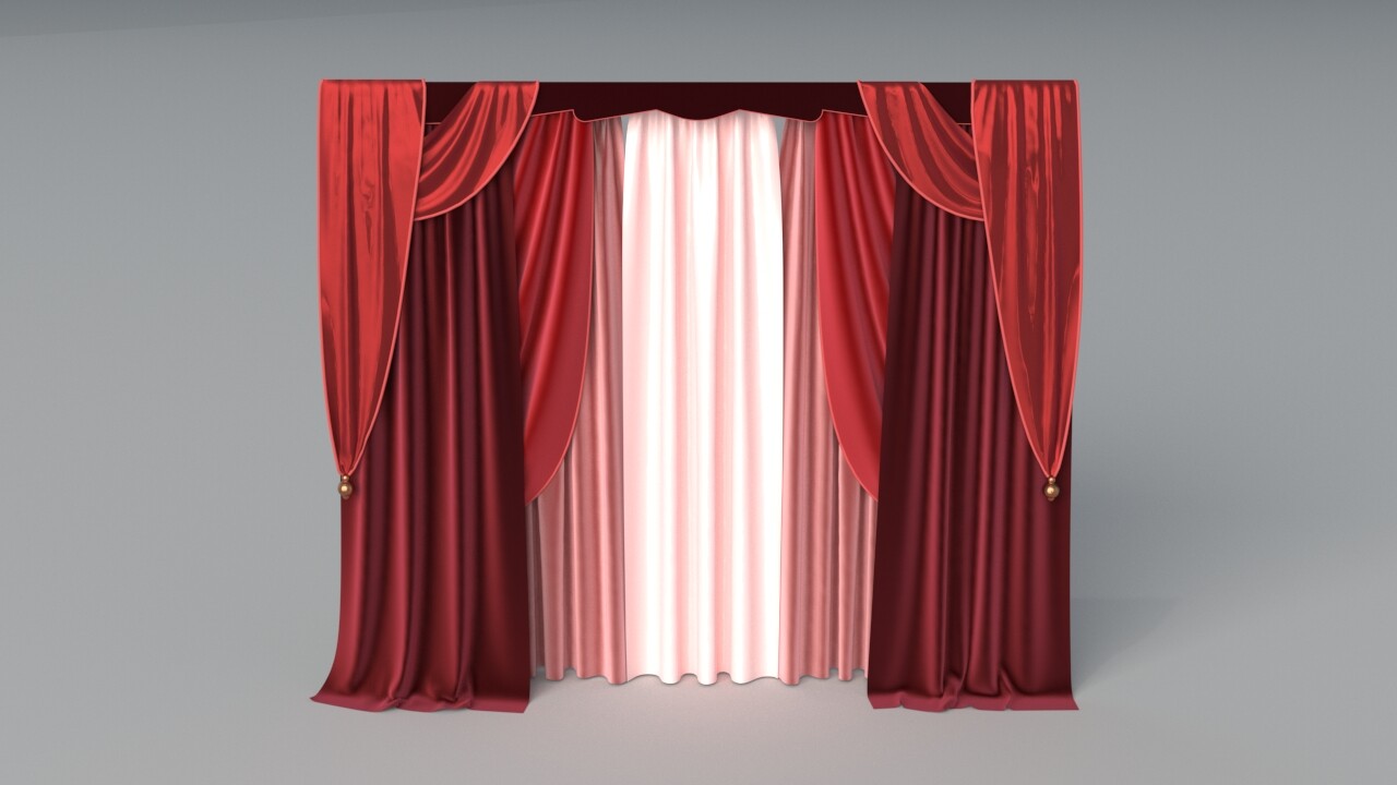 ArtStation - Curtains - part - 2 - 22 pieces | Resources