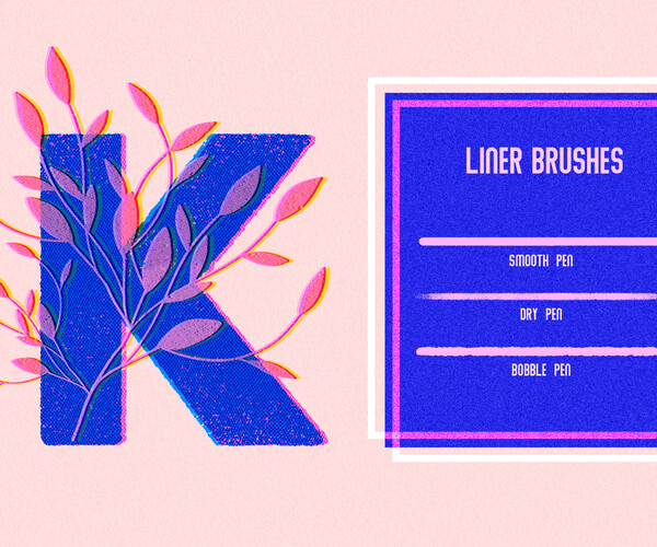 ArtStation - RISOGRAPH BRUSH SET FOR PROCREATE | Brushes