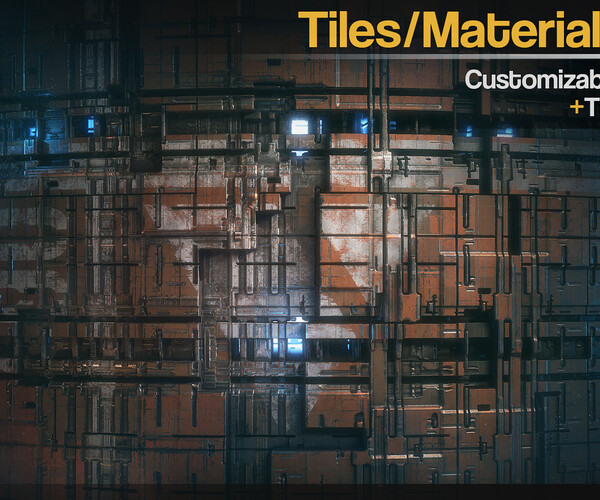 ArtStation - Tiles/Materials Vol.1 | Game Assets