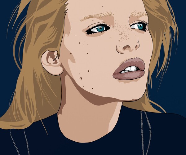 ArtStation - Girl with claims | Artworks