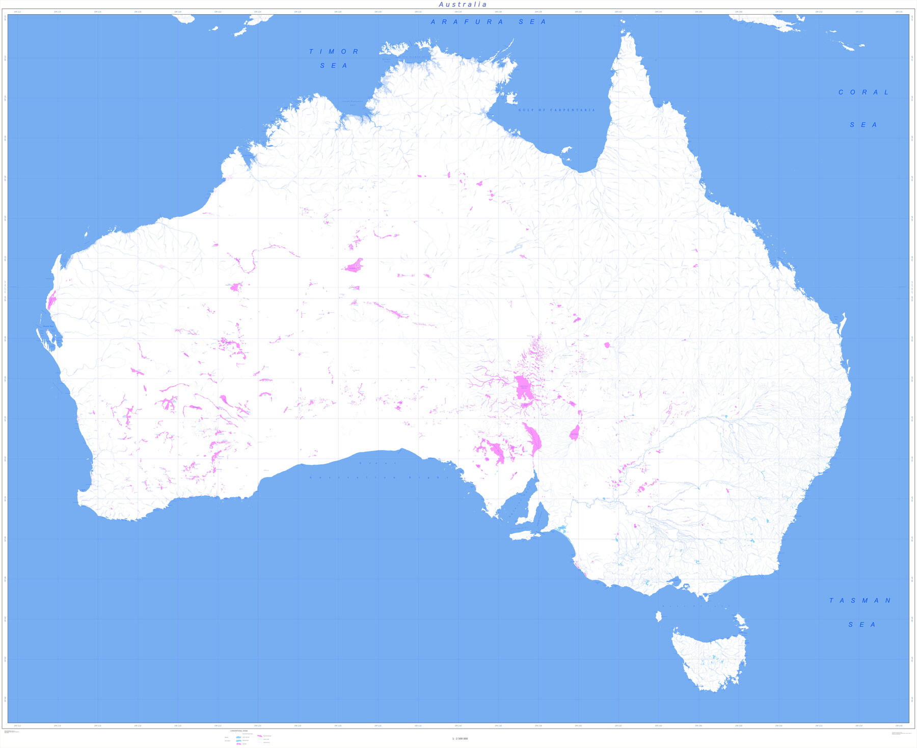 ArtStation - Australia Blank Map IWM2500000RB | Artworks