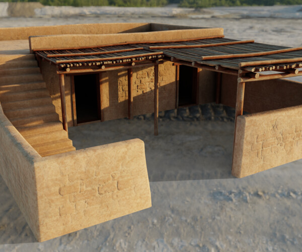 ArtStation - Common Desert House | Game Assets