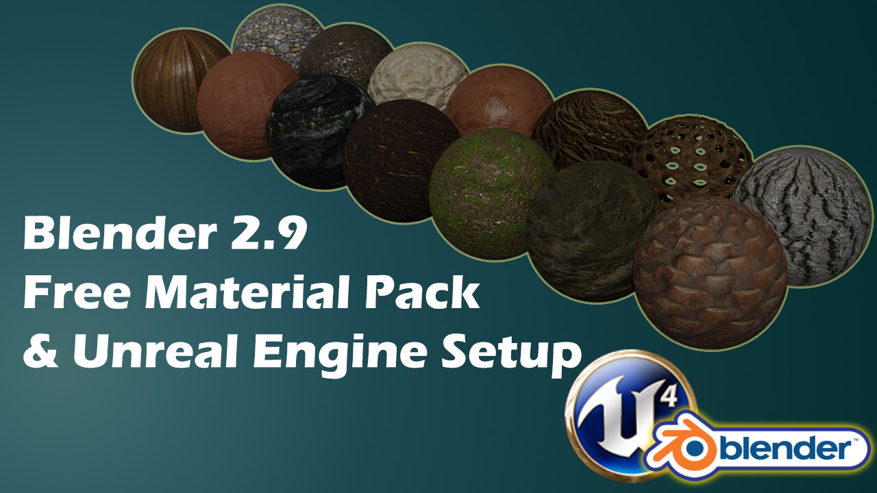 3D Tudor - Free Massive Unreal Engine 4 & Blender Nature Material Pack