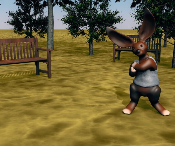 ArtStation - sport rabit | Game Assets