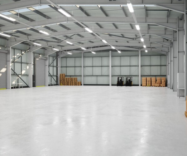 ArtStation - Warehouse Interior 2b | Resources