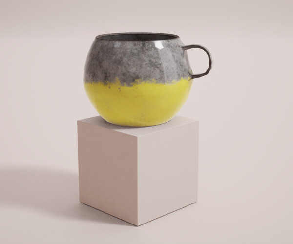 ArtStation - Interior Props - Mug and Cup Set | Resources