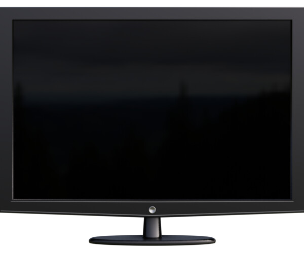 ArtStation - Generic Tv with and without stand Low-poly 3D model ...