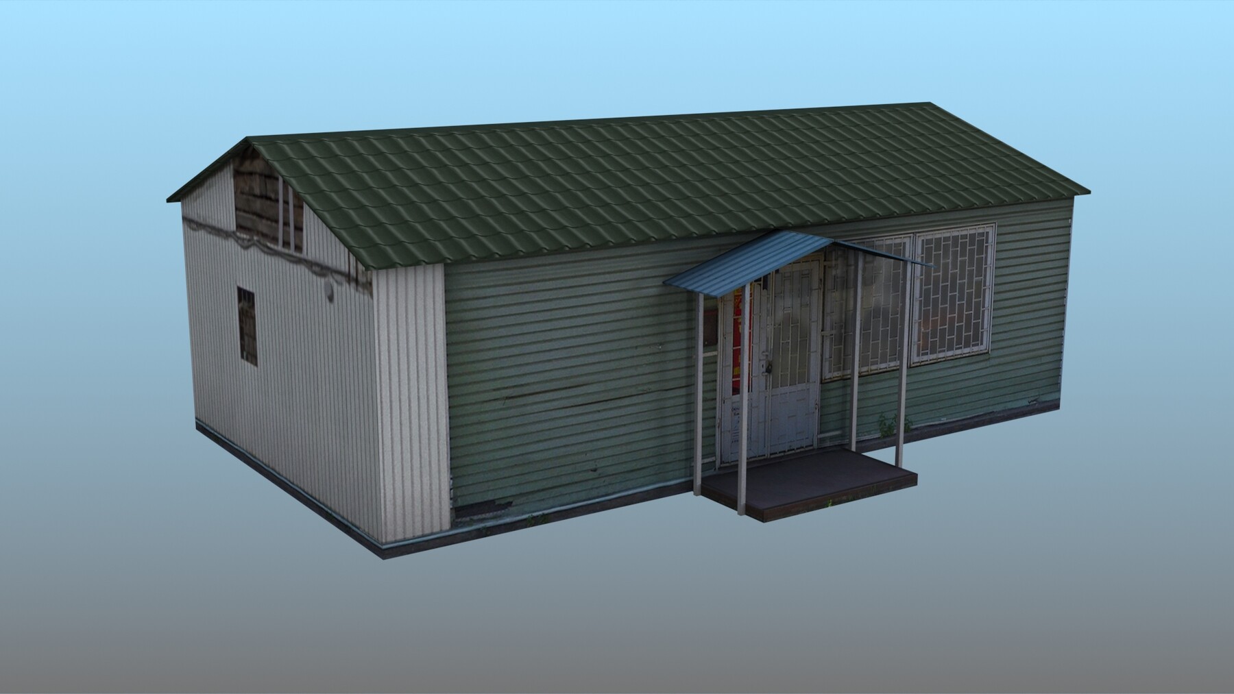 ArtStation - Russian Shop Building | Resources