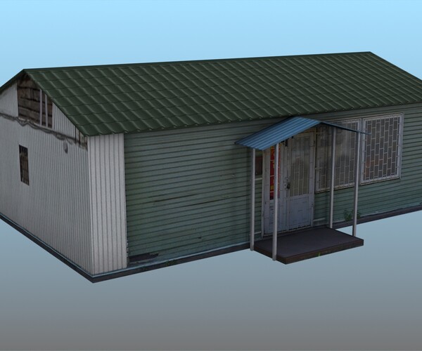 ArtStation - Russian Shop Building | Resources
