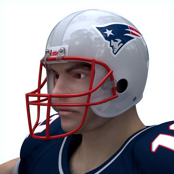 ArtStation - NFL Player New England Patriots | Game Assets