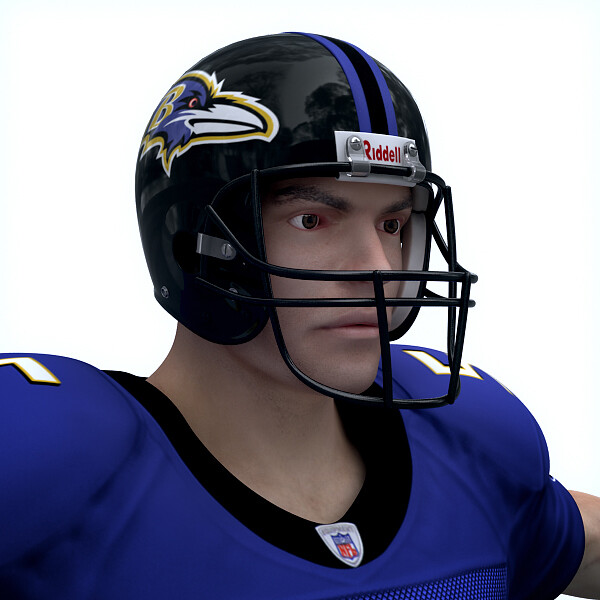 ArtStation - NFL Player Baltimore Ravens | Game Assets