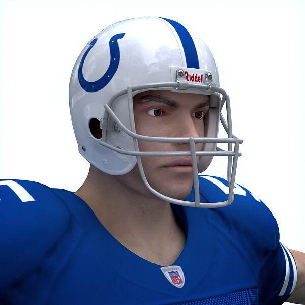 ArtStation - NFL Player Indianapolis Colts | Game Assets